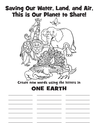 Auntie Litter: Coloring and Activity Pages